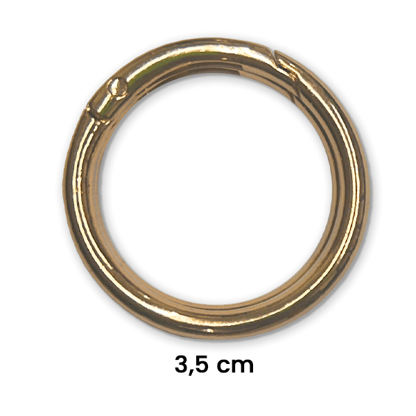 Argola de Metal Articulada 3,5 cm CH-AM3 | Avimor Tecidos